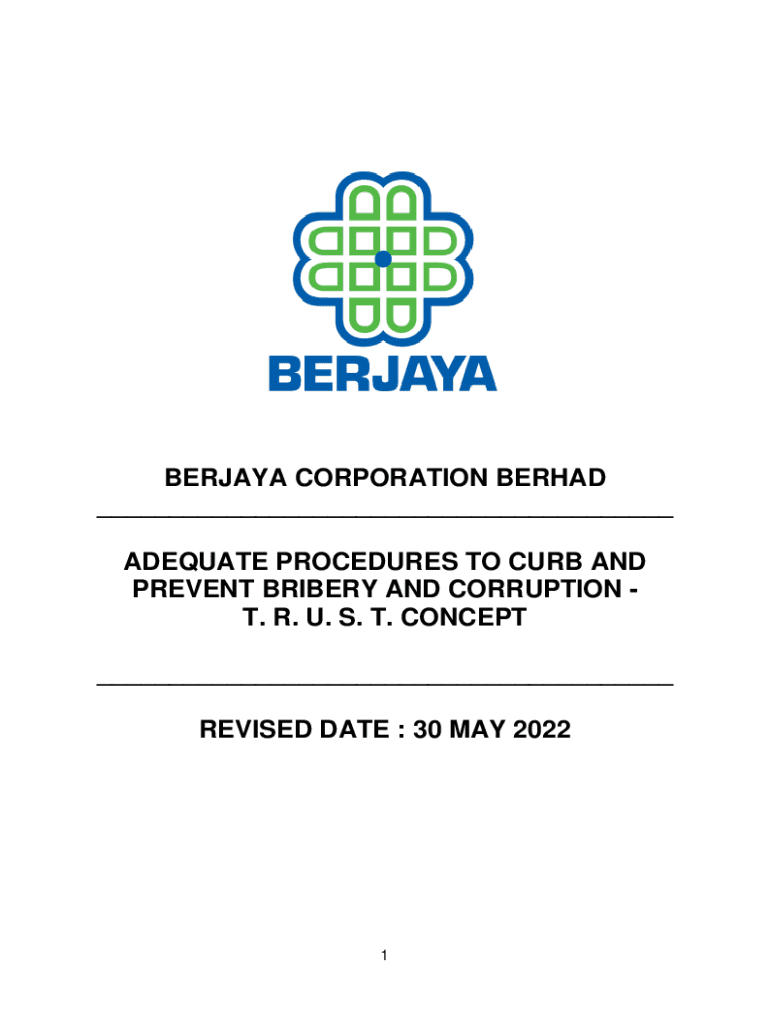 Fillable Online BERJAYA CORPORATION BERHAD Fax Email Print - pdfFiller