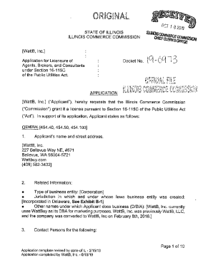 Fillable Online icc illinois ABC Application Form - Illinois Commerce ...