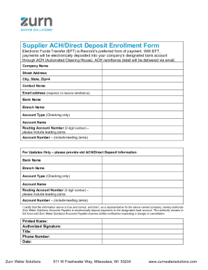 Fillable Online EFT vs ACH: What Are the Differences & Commonalities ...