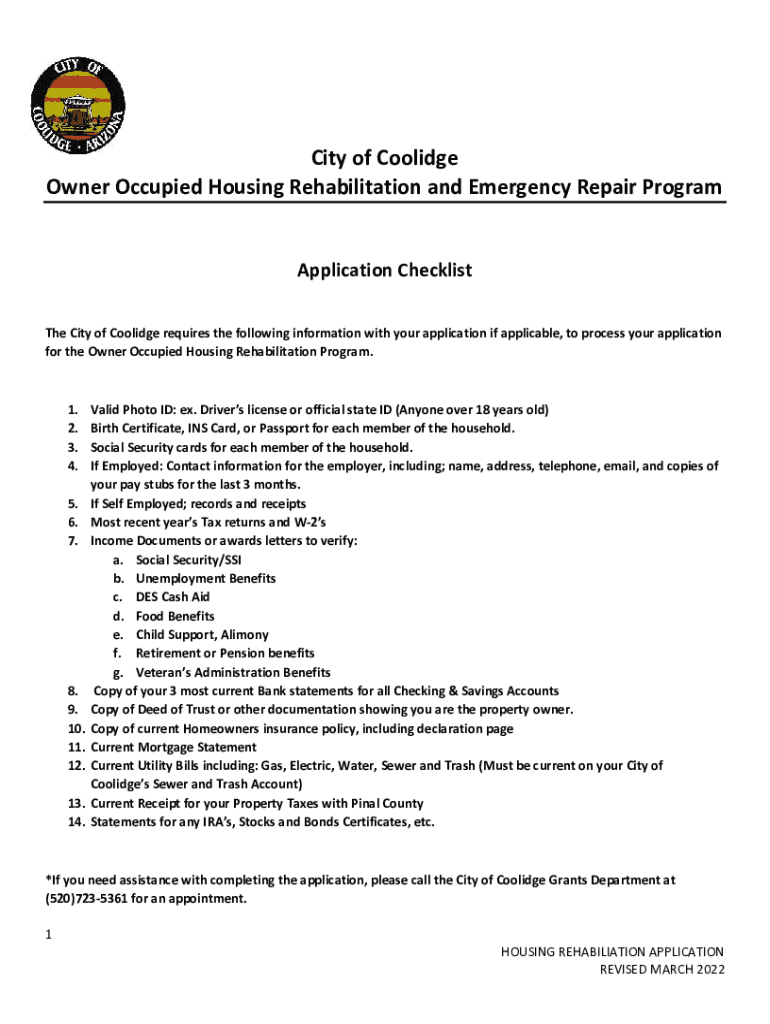 Fillable Online Permit Forms & Applications - Coolidge, AZ Fax Email Print - pdfFiller