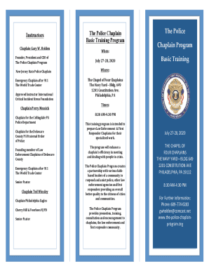 Fillable Online Meet State Police Chaplain... - New Jersey ... Fax ...