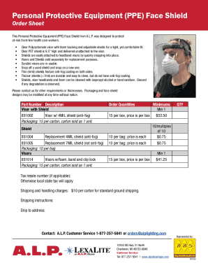 Fillable Online Face shields for infection control: A review - PMC Fax ...