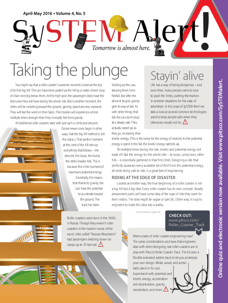 Fillable Online Why don't I fall out when a roller coaster goes upside ...