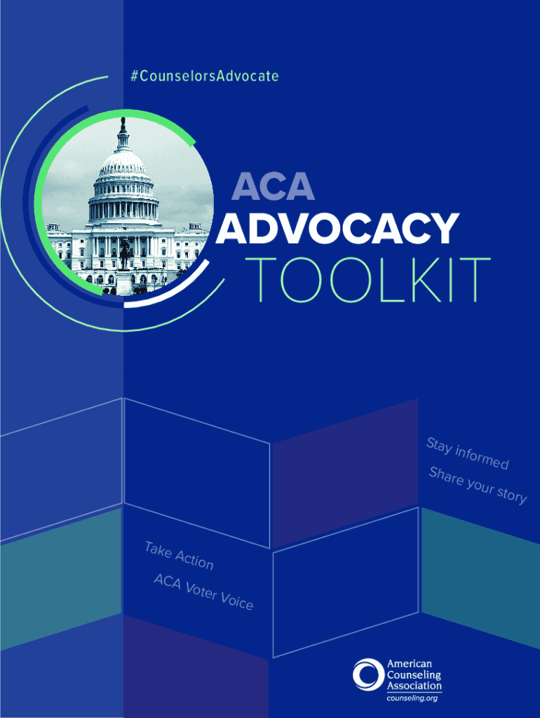 Fillable Online ACA Advocacy Toolkit. ACA Advocacy Toolkit Fax Email Print - pdfFiller
