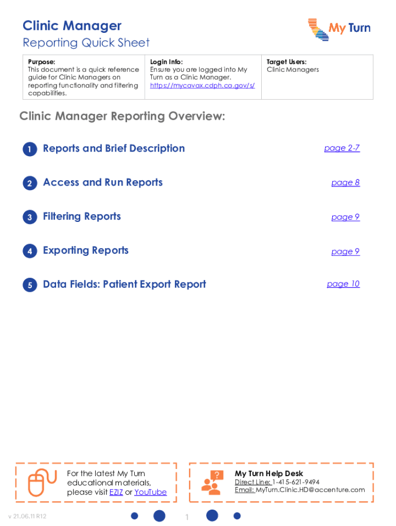 Fillable Online Reporting Quick Sheet Fax Email Print - pdfFiller