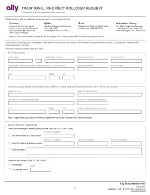 Fillable Online IRA Transfer Request Form - Traditional Fax Email Print ...