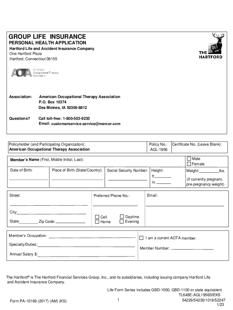 Fillable Online Policyholder (and Participating Organization): Fax ...