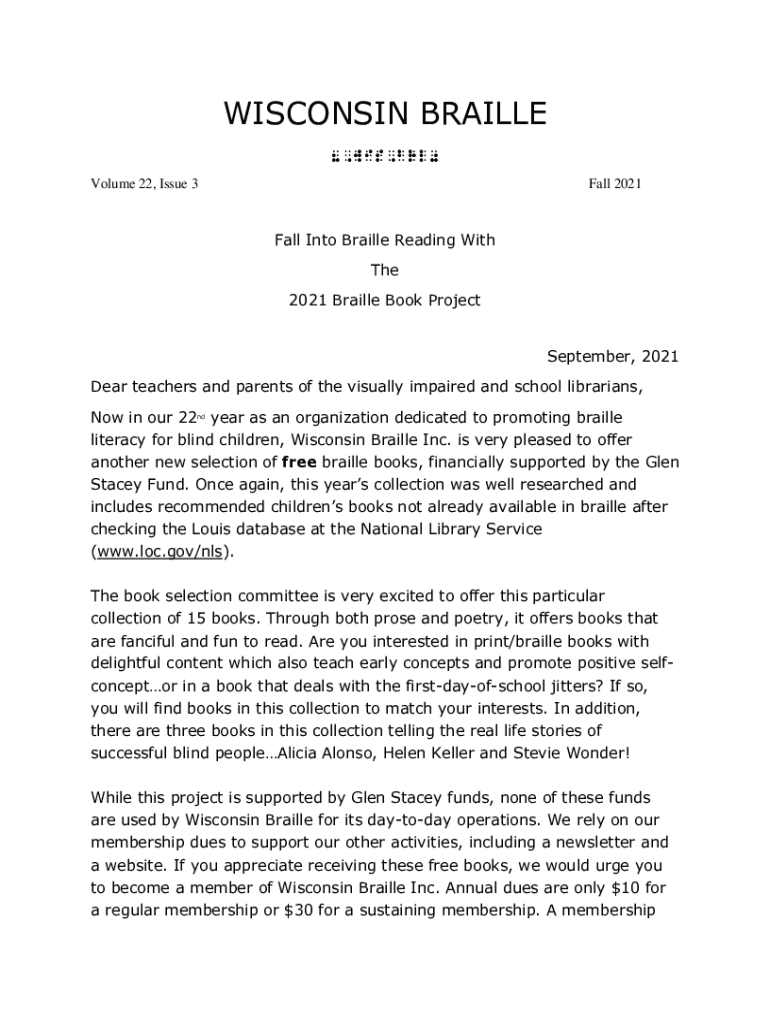 Fillable Online Braille Book Review - National Library Service for the ...