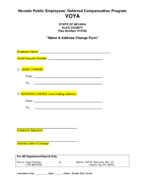 Fillable Online 457 State of Nevada Deferred Compensation Plan Fax ...