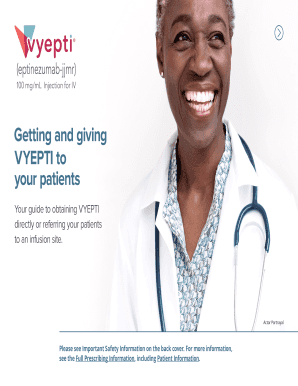 Fillable Online Vyepti: Side Effects, Cost, Use, How It's Administered ...