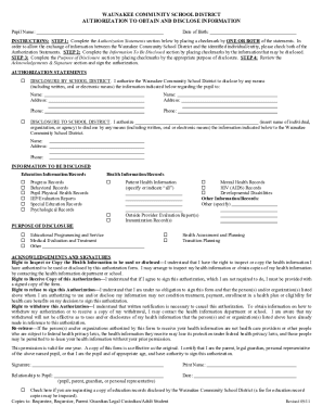 Fillable Online Release of Info Form Revised 0911 Fax Email Print - pdfFiller