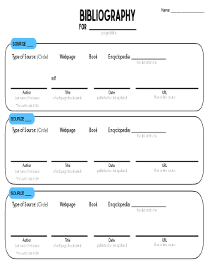 Fillable Online Citations Template- Grade 6 Fax Email Print - pdfFiller
