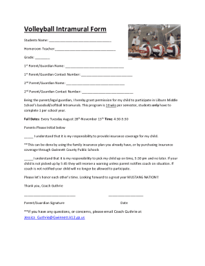 Fillable Online Athletic-Activity Handbook and Forms ... Fax Email Print - pdfFiller