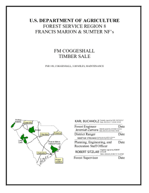 Fillable Online USDA Forest Service has a need establish multi-award 5- ... Fax Email Print ...