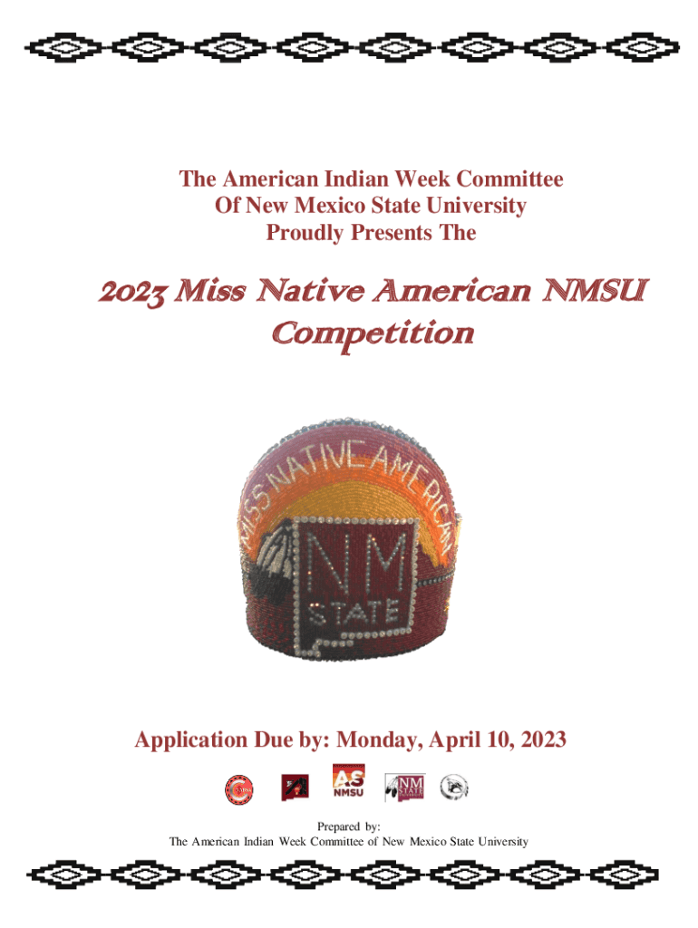 Fillable Online aip nmsu Celebrating American Indian Week at New Mexico ...
