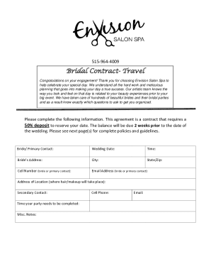 Fillable Online Congratulations on your engagement!! Let us help make ...