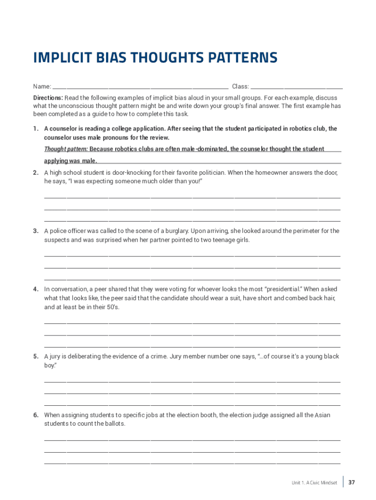 Fillable Online Designing Ourselves: Identity, Bias, Empathy, and Game ...