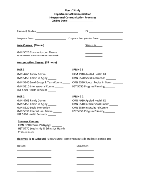 Fillable Online COMM Courses - UConn Catalog - University of ...