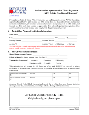 Fillable Online Free Recurring ACH Payment Authorization Form - PDFWord Fax Email Print - pdfFiller
