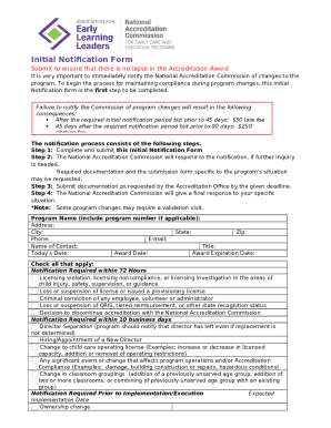 National Accreditation Commission Accreditation s Doc Template | pdfFiller