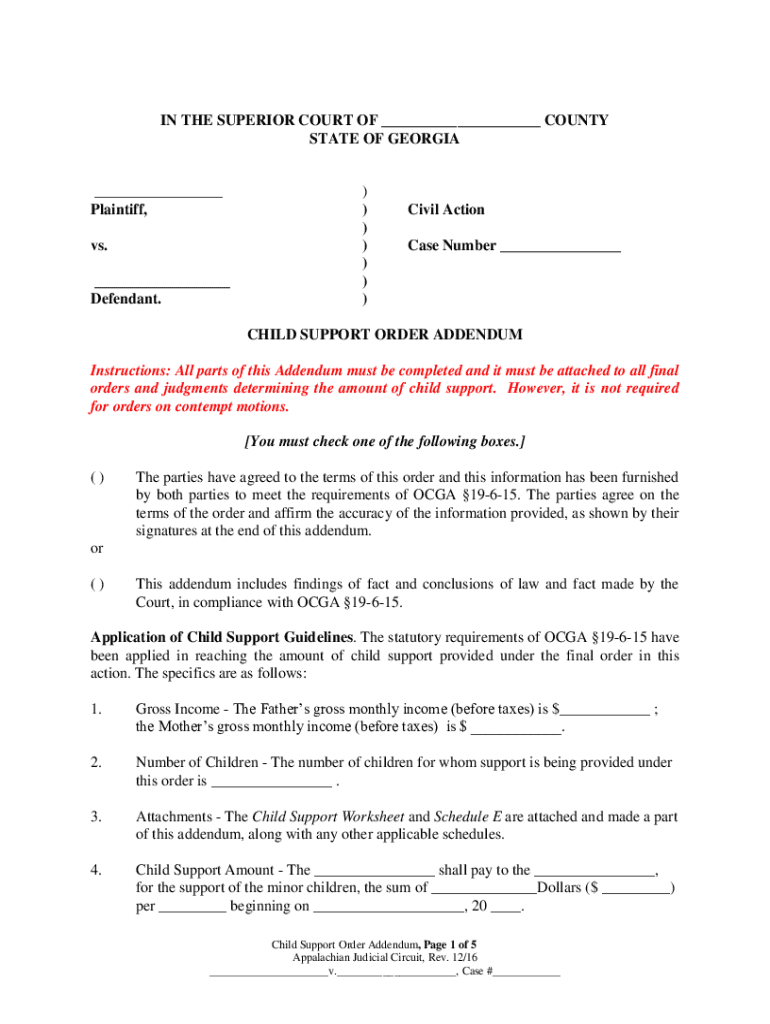 Fillable Online Divorce With Minor Children (Uncontested) Packet Fax ...