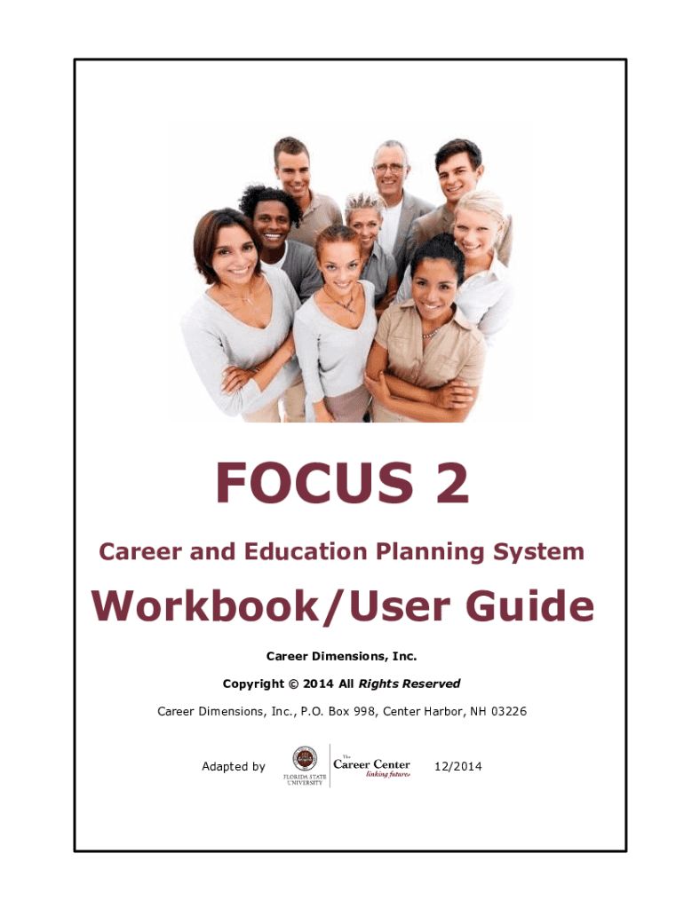 Fillable Online career fsu Career Dimensions Career & Education ...