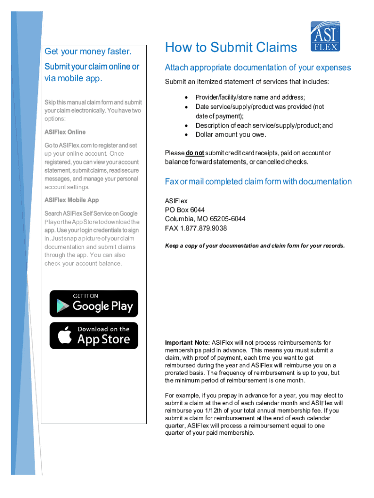 Fillable Online How to Submit Claims Fax Email Print - pdfFiller