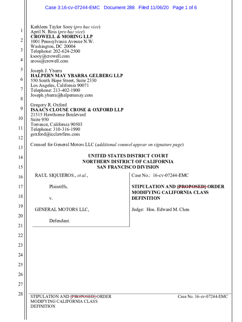 Fillable Online MOTION for Leave to Appear Pro Hac Vice by Kathleen ...