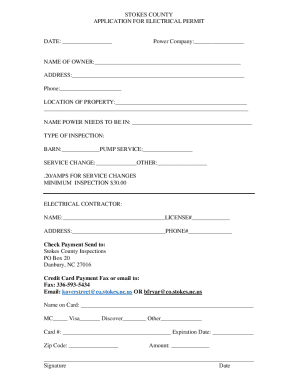 Fillable Online Zoning Ordinance Stokes County, North Carolina Fax Email Print - pdfFiller