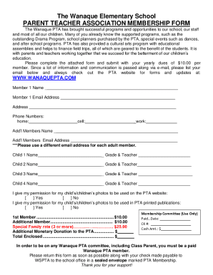 Fillable Online Membership Form (3) Fax Email Print - pdfFiller
