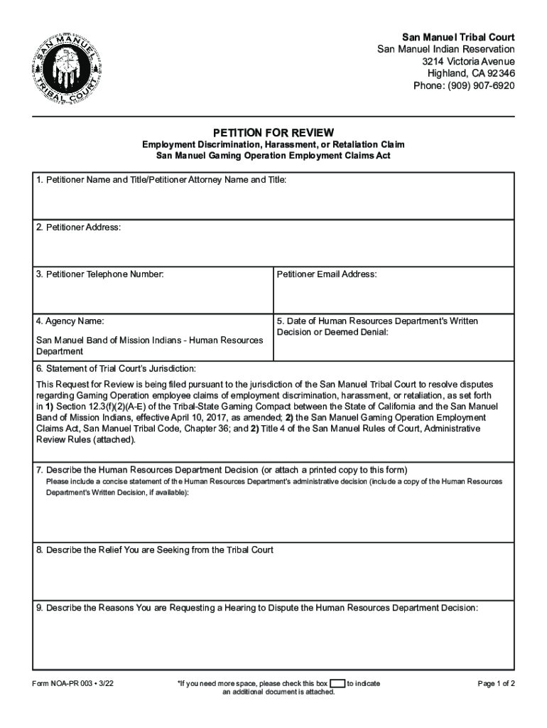 Fillable Online Petition For Review Information Sheet Fax Email Print ...