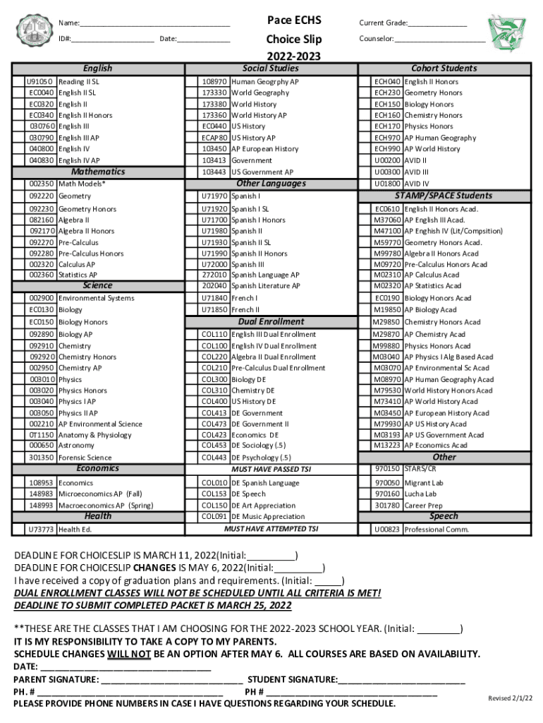 Fillable Online About Us - Pace Early College High School Fax Email ...