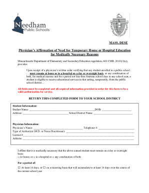 Fillable Online Home Hospital Physicians Affirmation Form.docx Fax ...