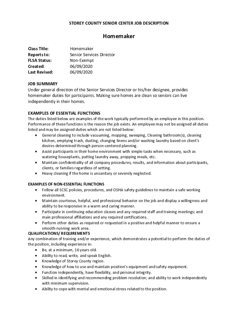 Fillable Online Local Job Descriptions Fax Email Print - pdfFiller