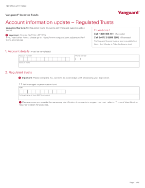 Fillable Online customer identification form australian regulated ...
