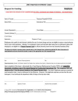 Fillable Online UBO: Request for Travel Funding Forms Fax Email Print ...