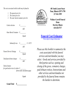 Fillable Online FUNERAL Establishment Inspection Report Form Fax Email ...