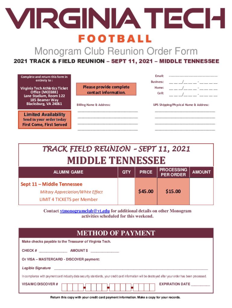 Fillable Online Monogram Order Form Fax Email Print - pdfFiller