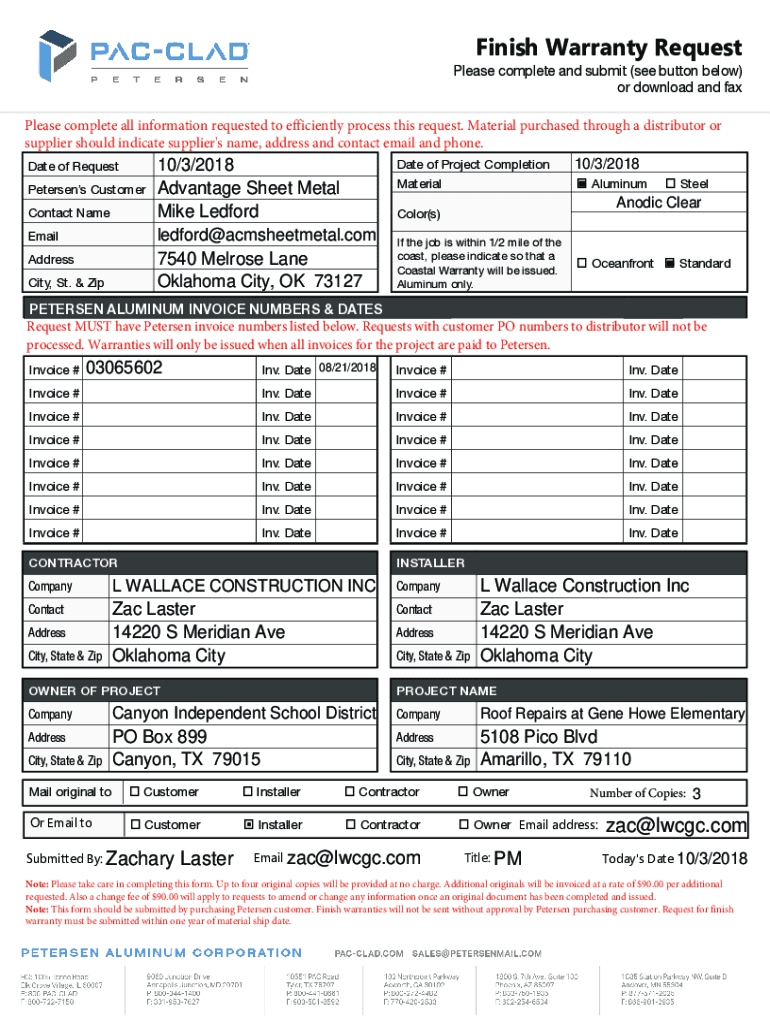 Fillable Online Advantage Sheet Metal Fax Email Print - pdfFiller