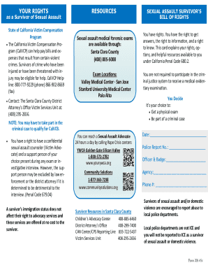 Fillable Online Who is eligible - California Victim Compensation Board ...