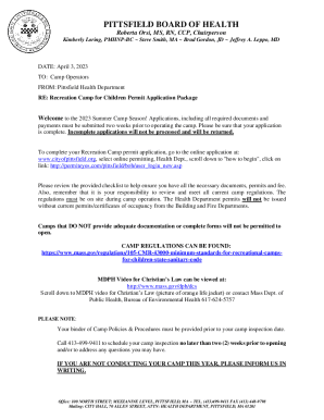 Fillable Online Camp Zerbe 2023 Day Camp Registration Form Fax Email ...