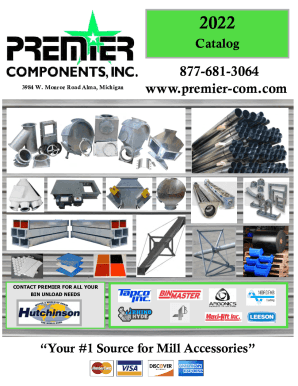 Fillable Online Premier Components, Inc.Grain and Feed Equipment Fax ...