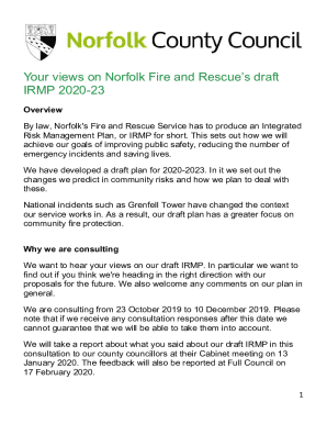 Fillable Online Community risk management plan for Norfolk Fire and ...