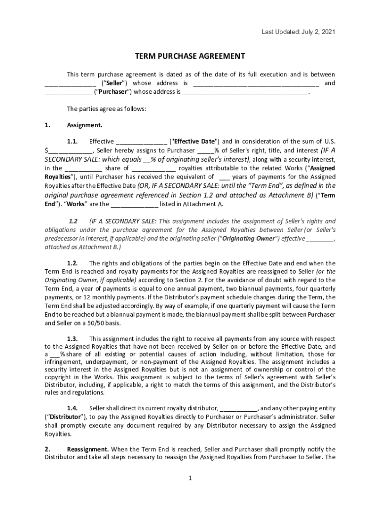 Fillable Online Amended and Restated Asset Purchase Agreement, dated ... Fax Email Print - pdfFiller