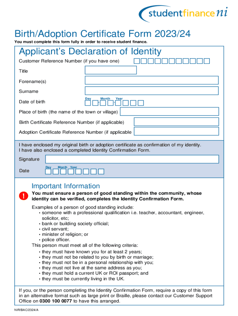 Fillable Online DSA1 Form Application for Disabled - 2023/24 Fax Email Print - pdfFiller