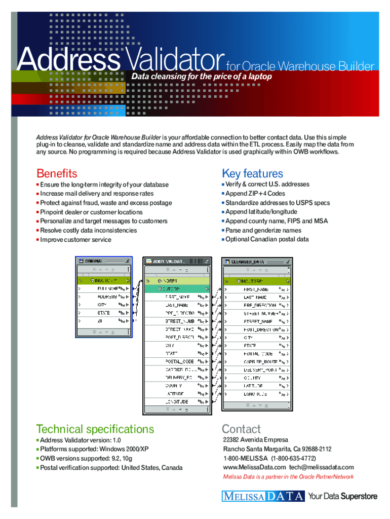 Fillable Online Address Validator Fax Email Print - pdfFiller