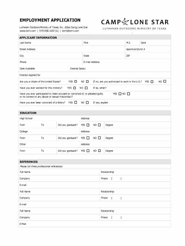 Fillable Online PROGRAM DIRECTOR MINISTRY DESCRIPTION A ... Fax Email Print - pdfFiller