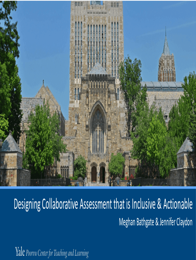 Fillable Online Design assessments to enable students to demonstrate ...