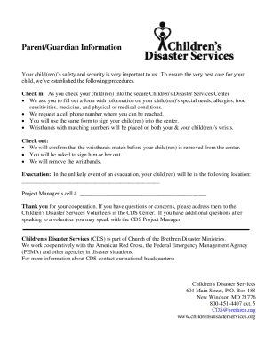 Fillable Online Reunification: Bringing Your Children Home From Foster ...