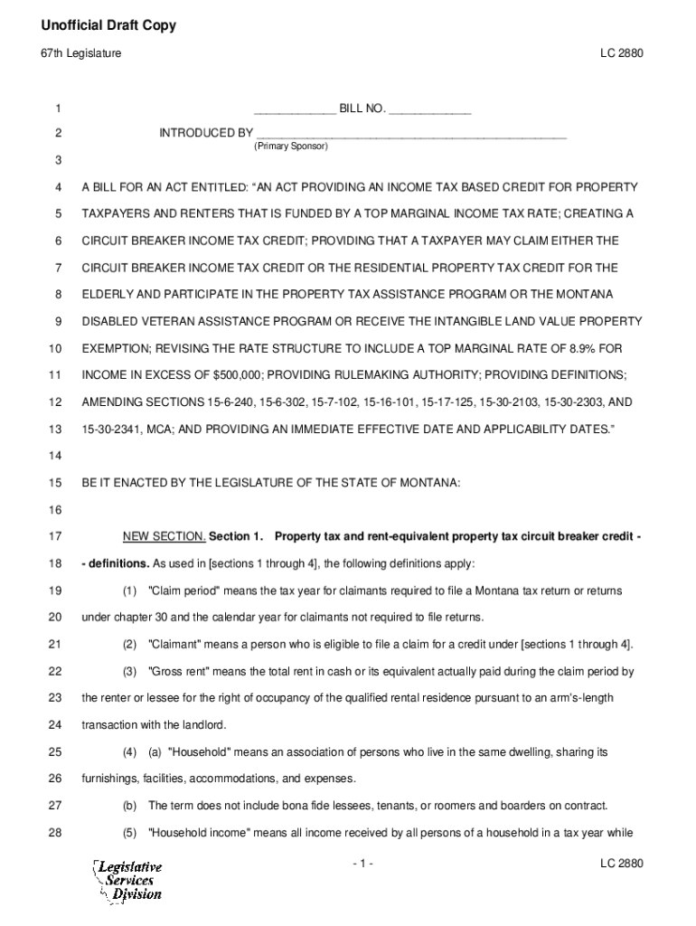 Fillable Online leg mt 3-20-23) - ADDITIONAL INCOME TAX CREDIT Fax ...